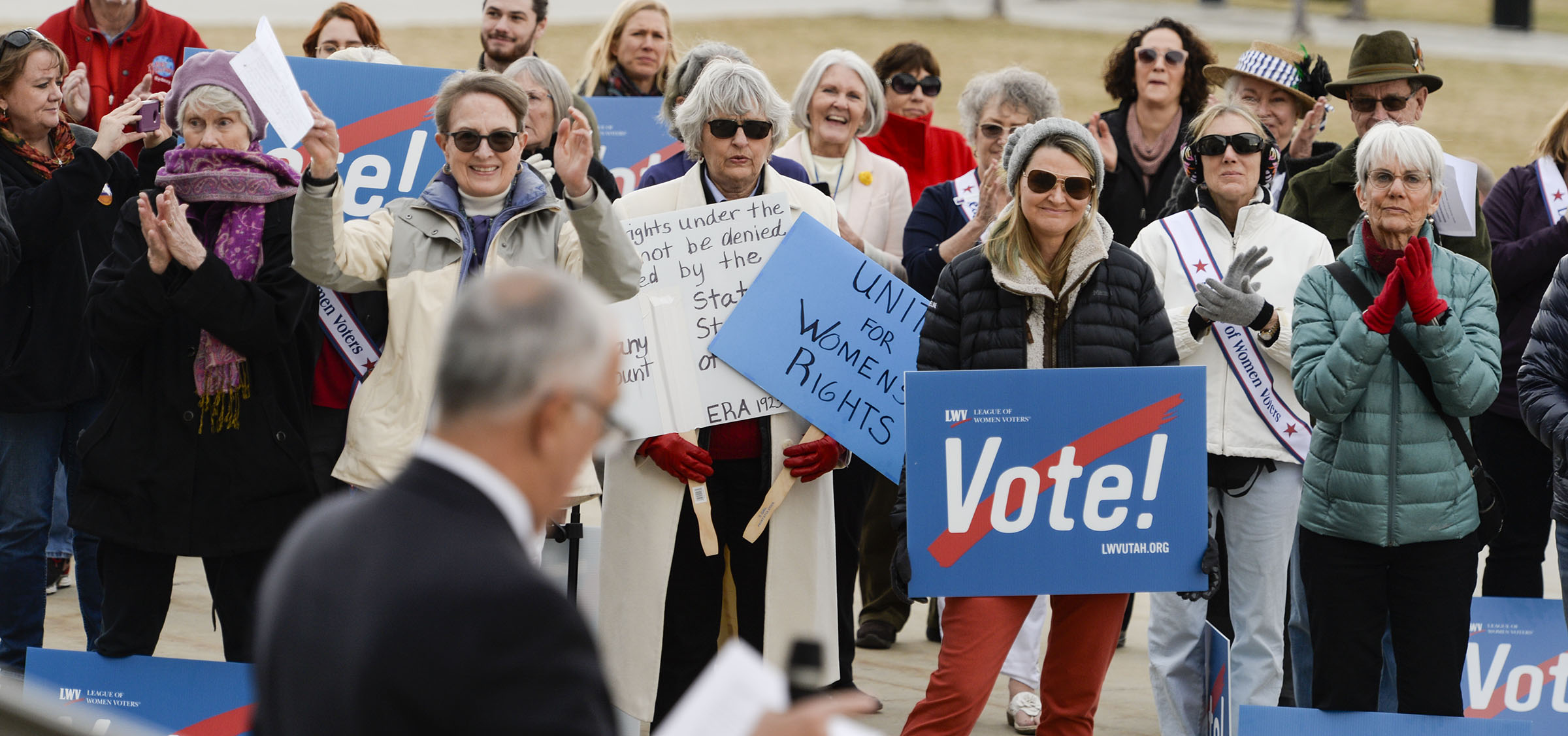 Utahns celebrate milestones in women’s voting rights while recognizing ...
