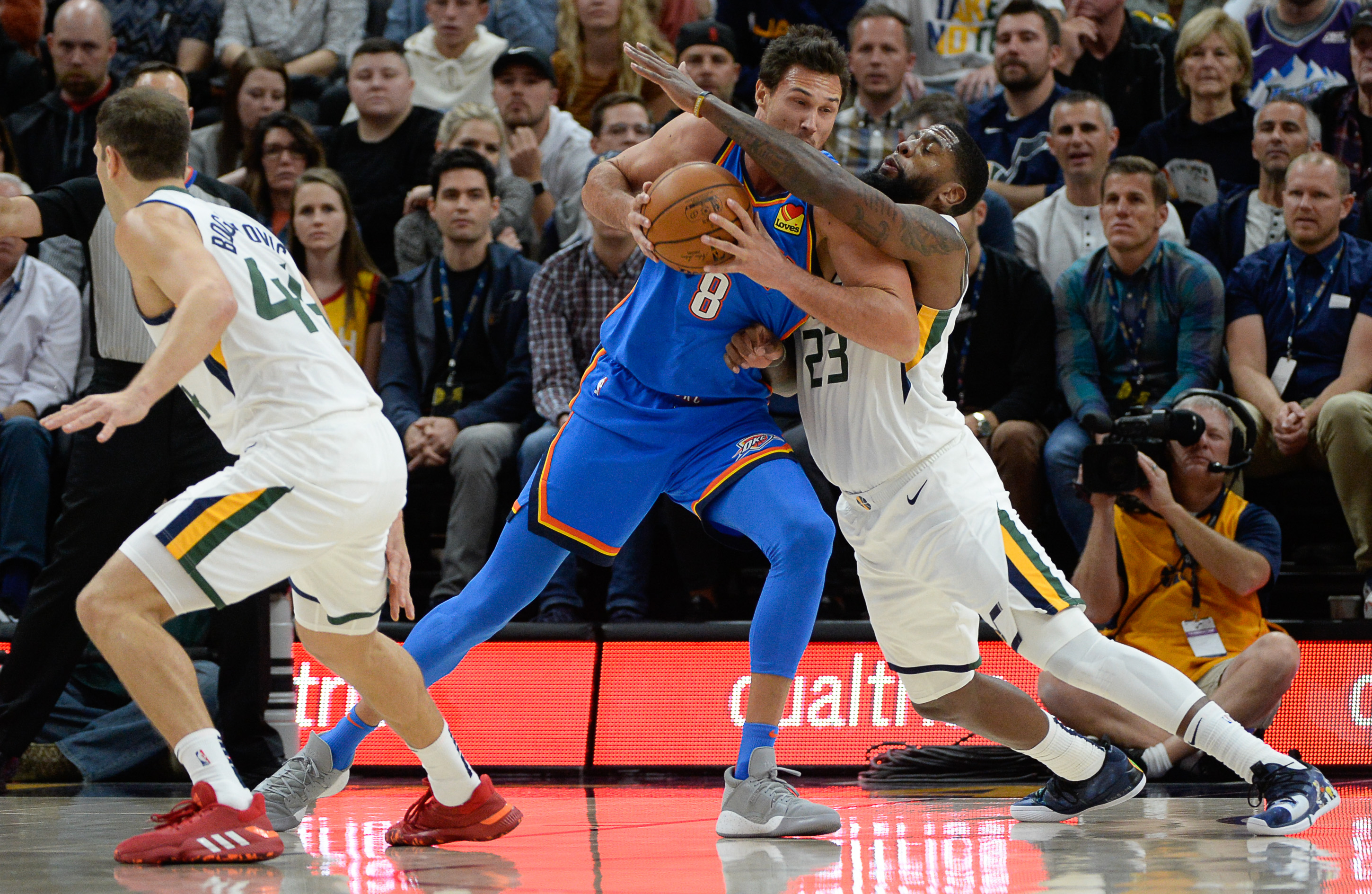 Bojan Bogdanovic shakes off preseason woes, ankle injury to spark Jazz ...