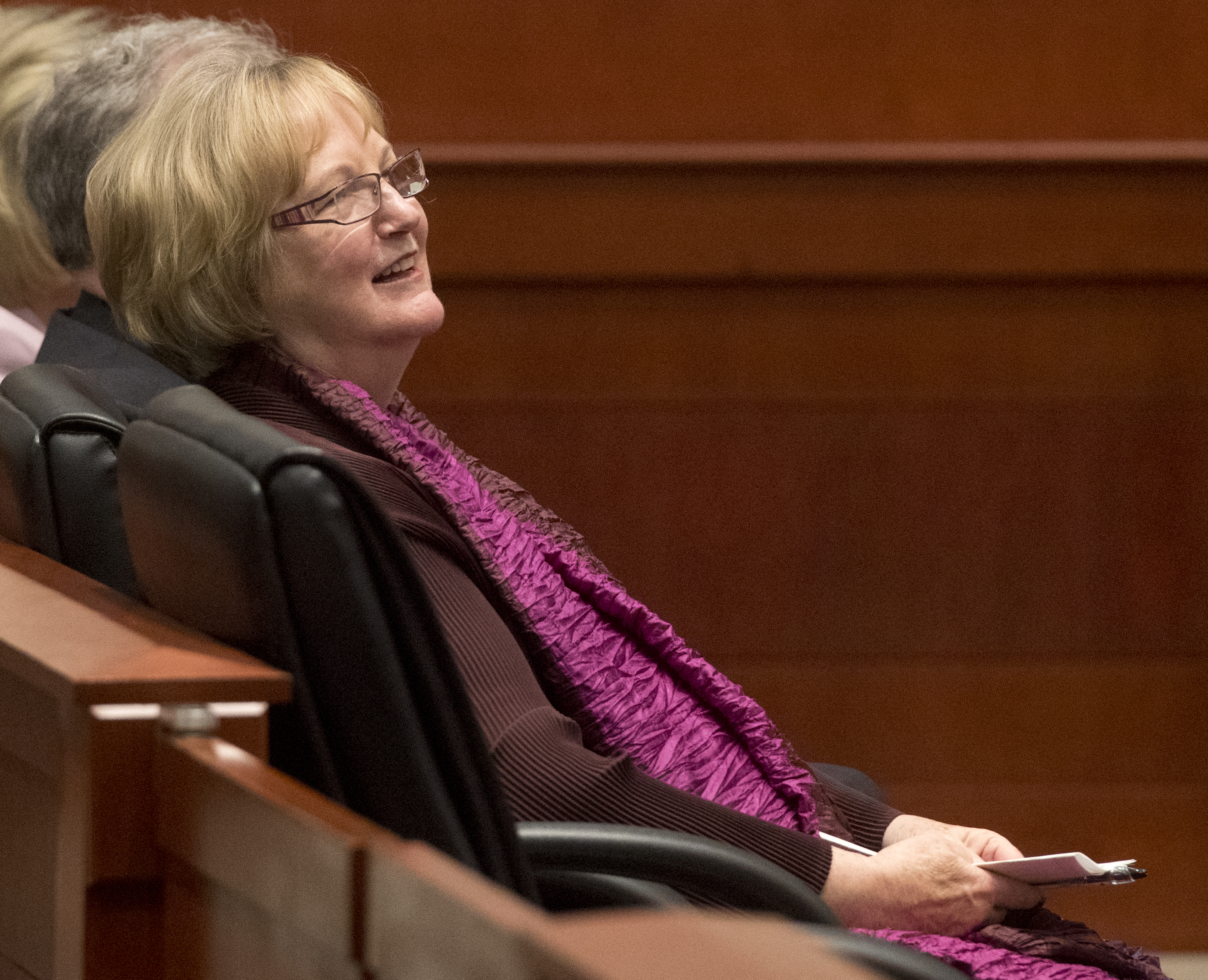 Retiring Utah Supreme Court Justice Christine Durham is commemorated as ...