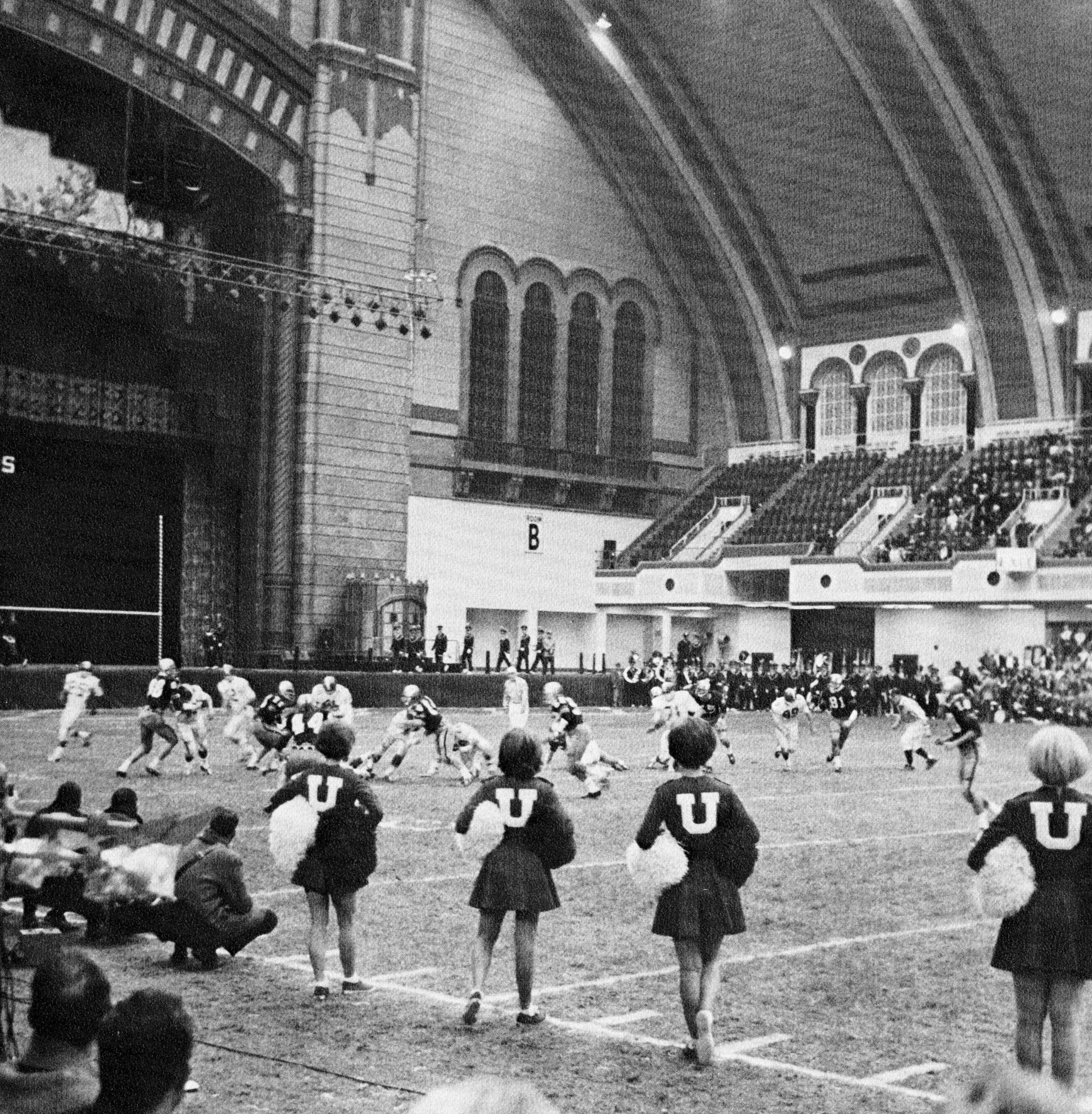 College football's first ever indoor bowl game, the 1964 Liberty Bowl ...