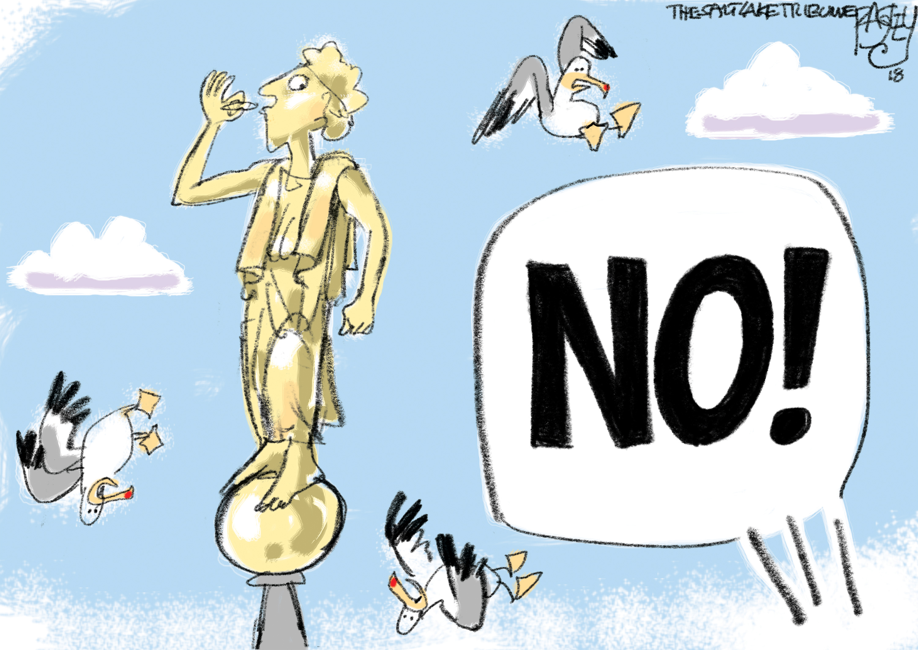 Bagley Cartoon: Back to the Back Alley – Shawn Miller