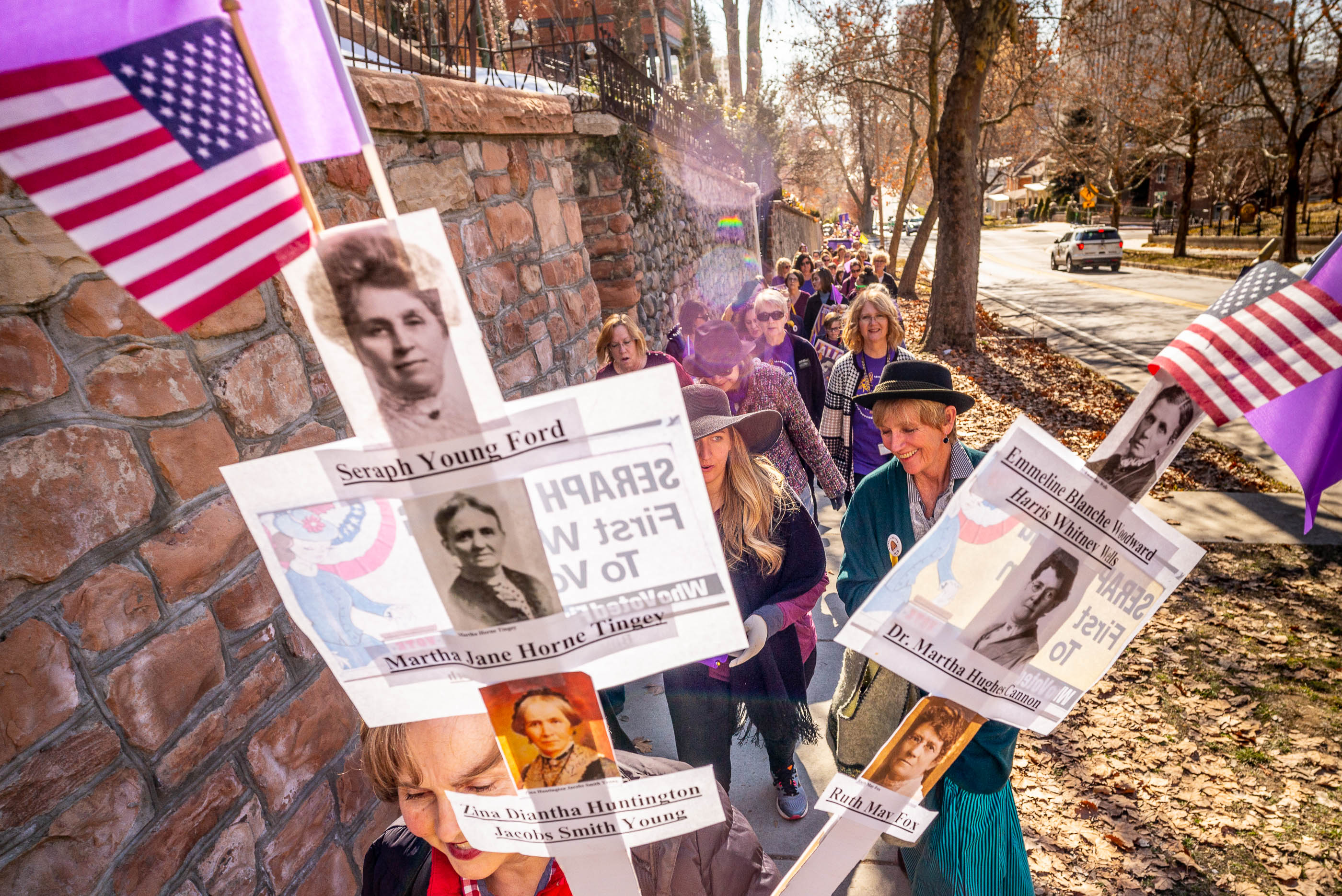 Utahns celebrate milestones in women’s voting rights while recognizing ...