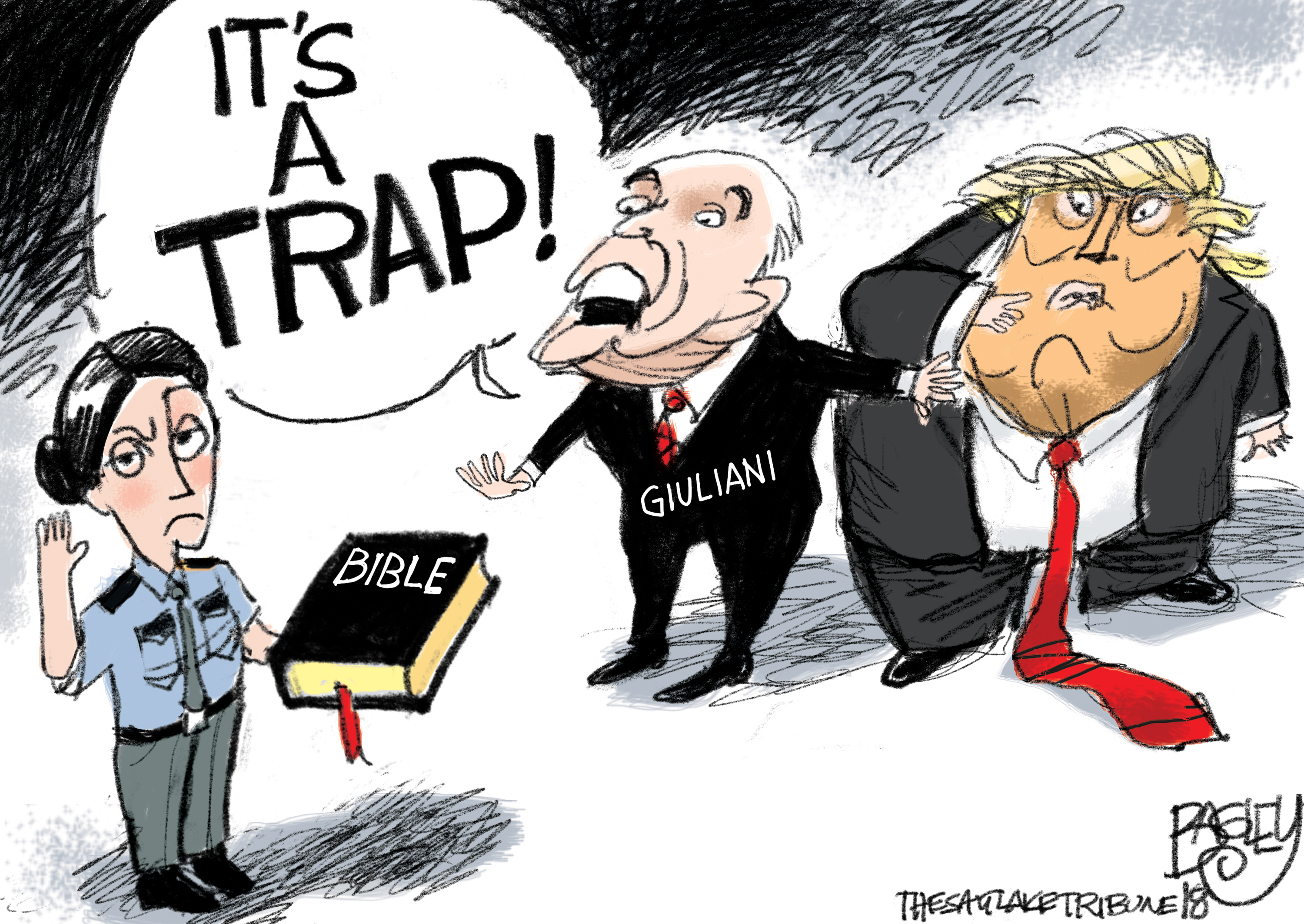 Bagley Cartoon: Back to the Back Alley – Shawn Miller