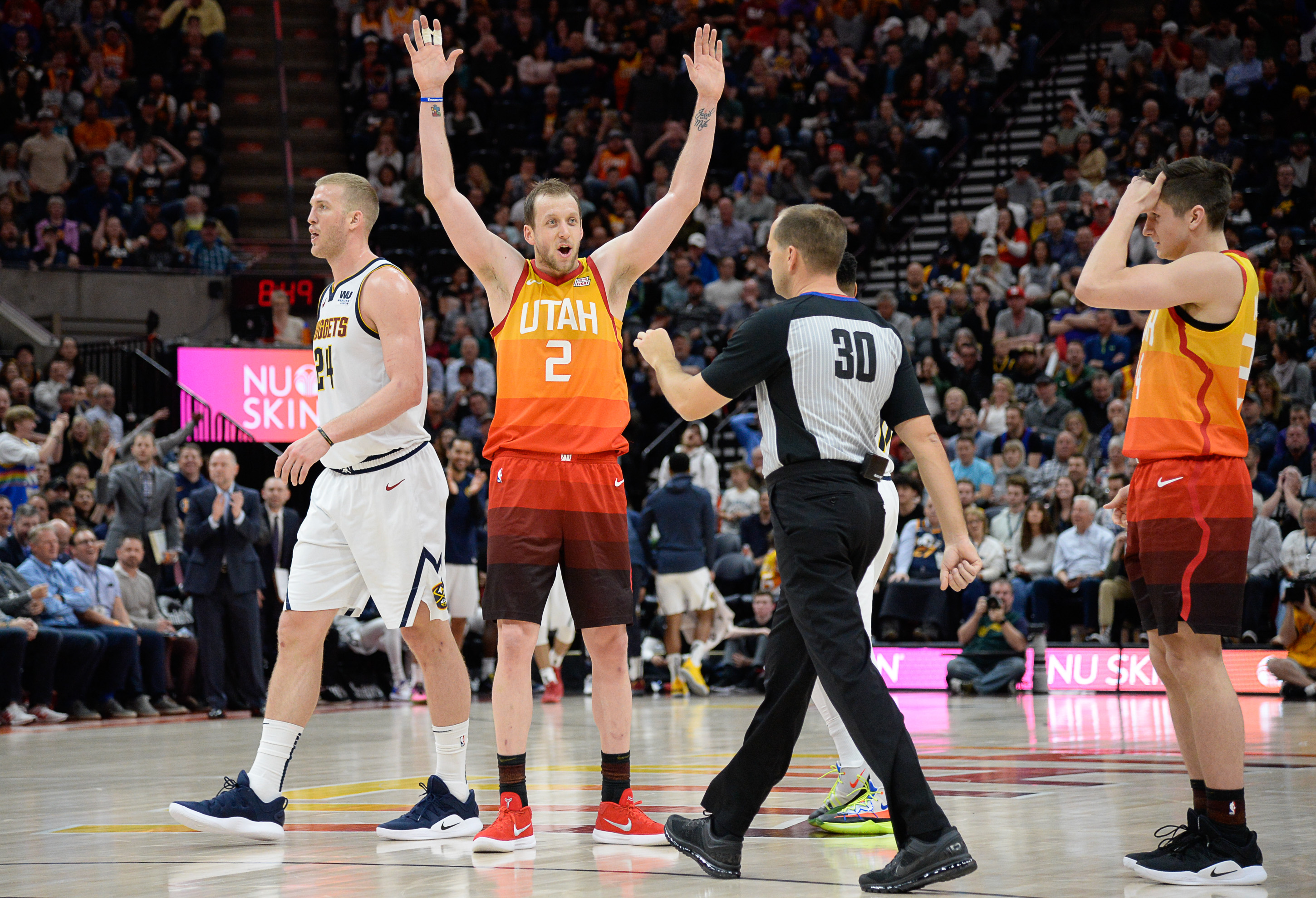 Donovan Mitchell scores 46 points as Utah Jazz beat Denver Nuggets, 118 ...